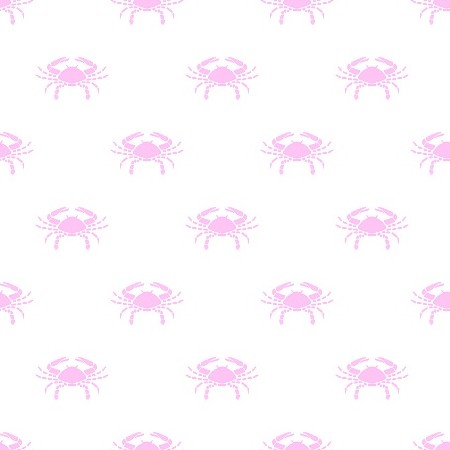 Pink Cancer Astrology Watermark On White Background Image, Wallpaper or ...