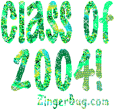 Class Of 2004 green Glitter Text Graphic Glitter Graphic, Greeting ...
