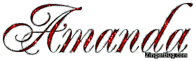 Glitter Graphics Names Amanda
