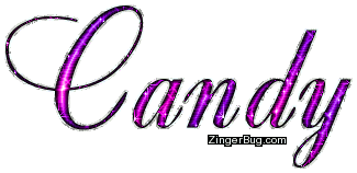 Candy Pink Purple Glitter Name Glitter Graphic, Greeting, Comment, Meme ...