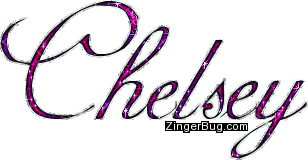 Chelsey Pink Glitter Name Glitter Graphic, Greeting, Comment, Meme or GIF
