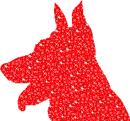 Dog Glitter Graphic Glitter Graphic, Greeting, Comment, Meme or GIF