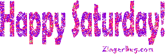 Happy Saturday Comments and Glitter Graphics