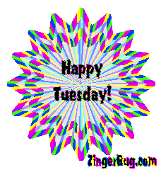 Happy Tuesday Glitter