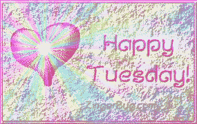 Happy Tuesday Sparkle Plaque Glitter Graphic, Greeting, Comment, Meme ...