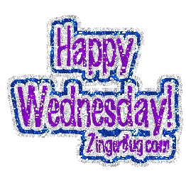 Blessed Wednesday Glitter Graphics