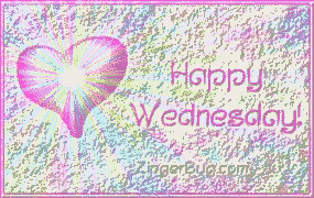 Happy Wednesday Sparkle Plaque Glitter Graphic Glitter Graphic ...