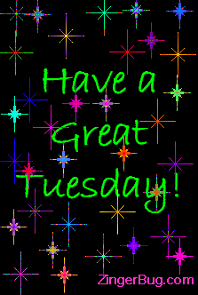 Have A Great Tuesday Stars Glitter Graphic Glitter Graphic, Greeting ...