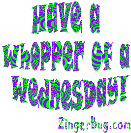 Have A Whopper Of A Wednesday Green Glitter Text Glitter Graphic ...