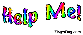 Help Me Rainbow Wiggle Glitter Text Glitter Graphic, Greeting, Comment ...