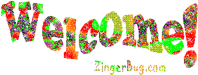 Welcome Glitter Text Glitter Graphic, Greeting, Comment, Meme or GIF