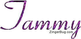 Tammy Pink Glitter Name Text Glitter Graphic, Greeting, Comment, Meme ...