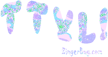 Ttyl Glitter Text Glitter Graphic, Greeting, Comment, Meme or GIF