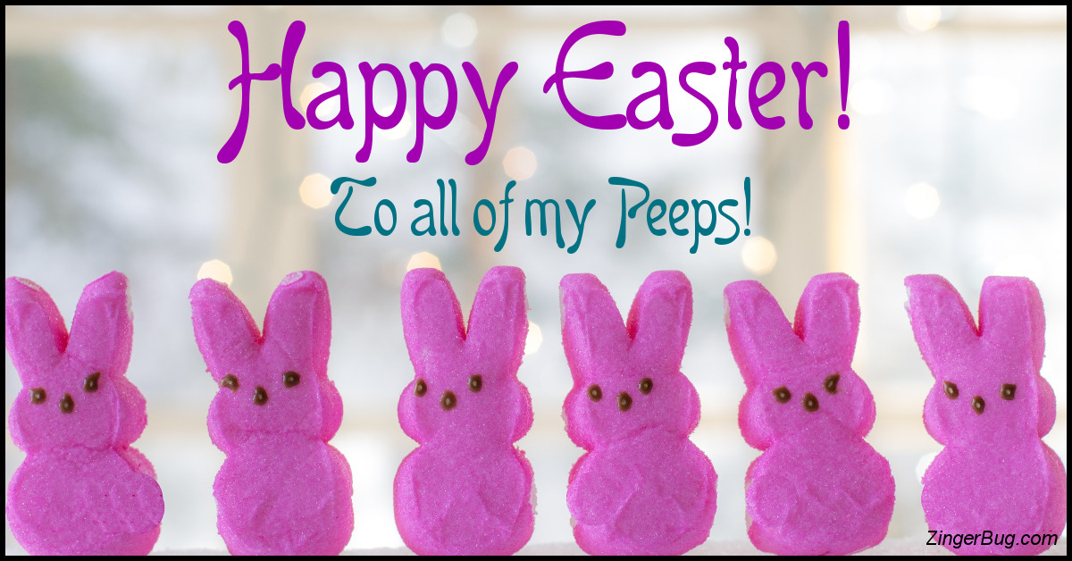 Hoppy Easter Peeps at Elden Martin blog